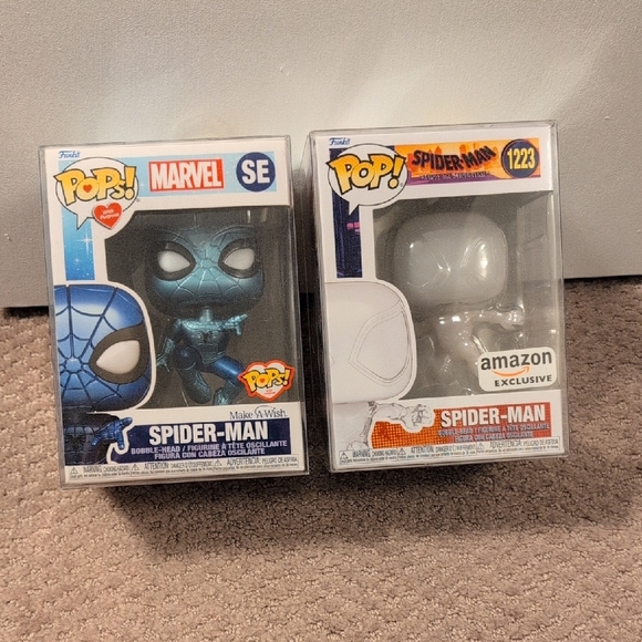 Funko | Toys | Funko Pop Marvel Se Spiderman And 223 Spiderman Amazon ...